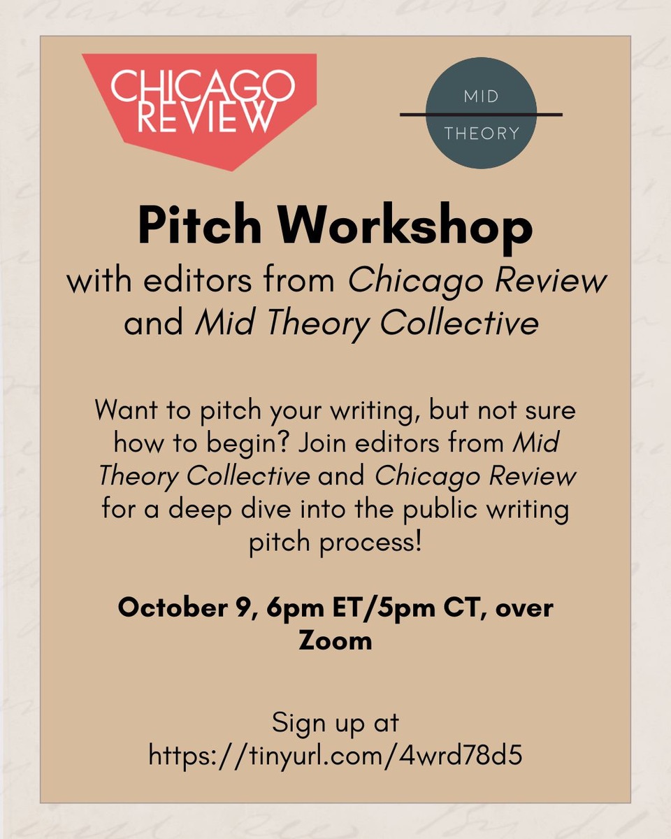 Pitch Workshop (4) – Mid Theory Collective